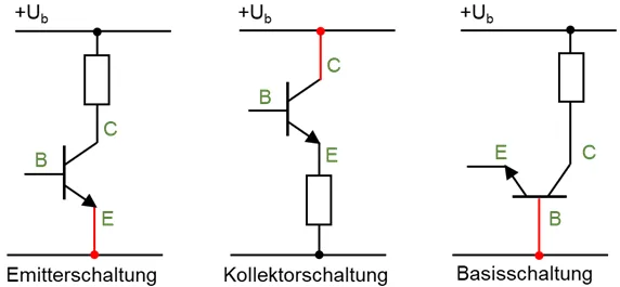 Transistor Grundschaltungen - Learnchannel-TV.com